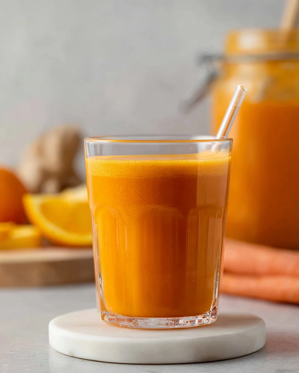 Ginger Carrot Orange Smoothie