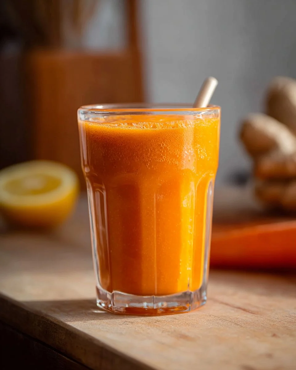 Ginger Carrot Orange Smoothie