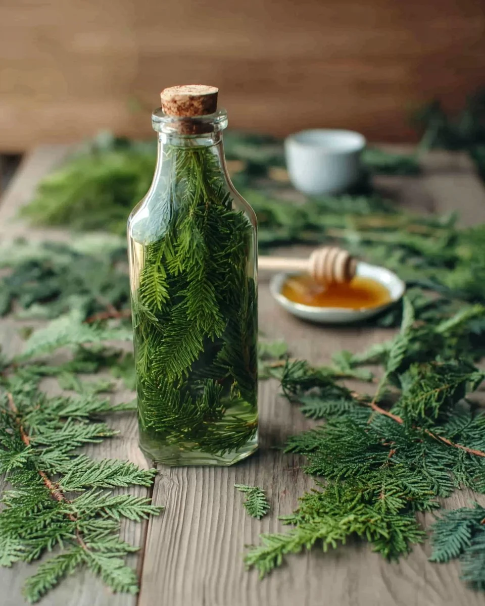 How to Make Spruce Tips Tincture
