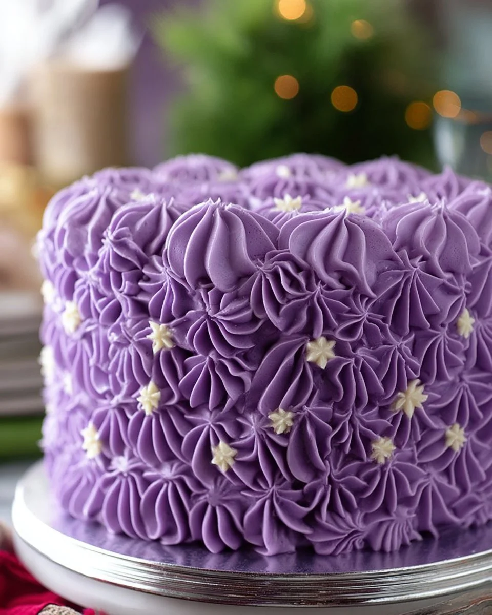 Purple Yam Cake