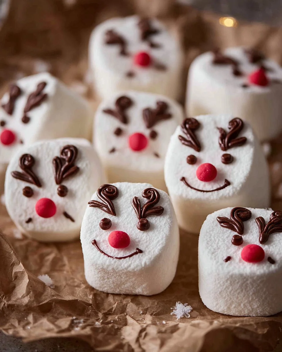 Reindeer Marshmallow Toppers