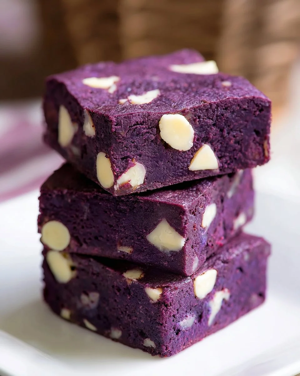 Ube Brownies Recipe