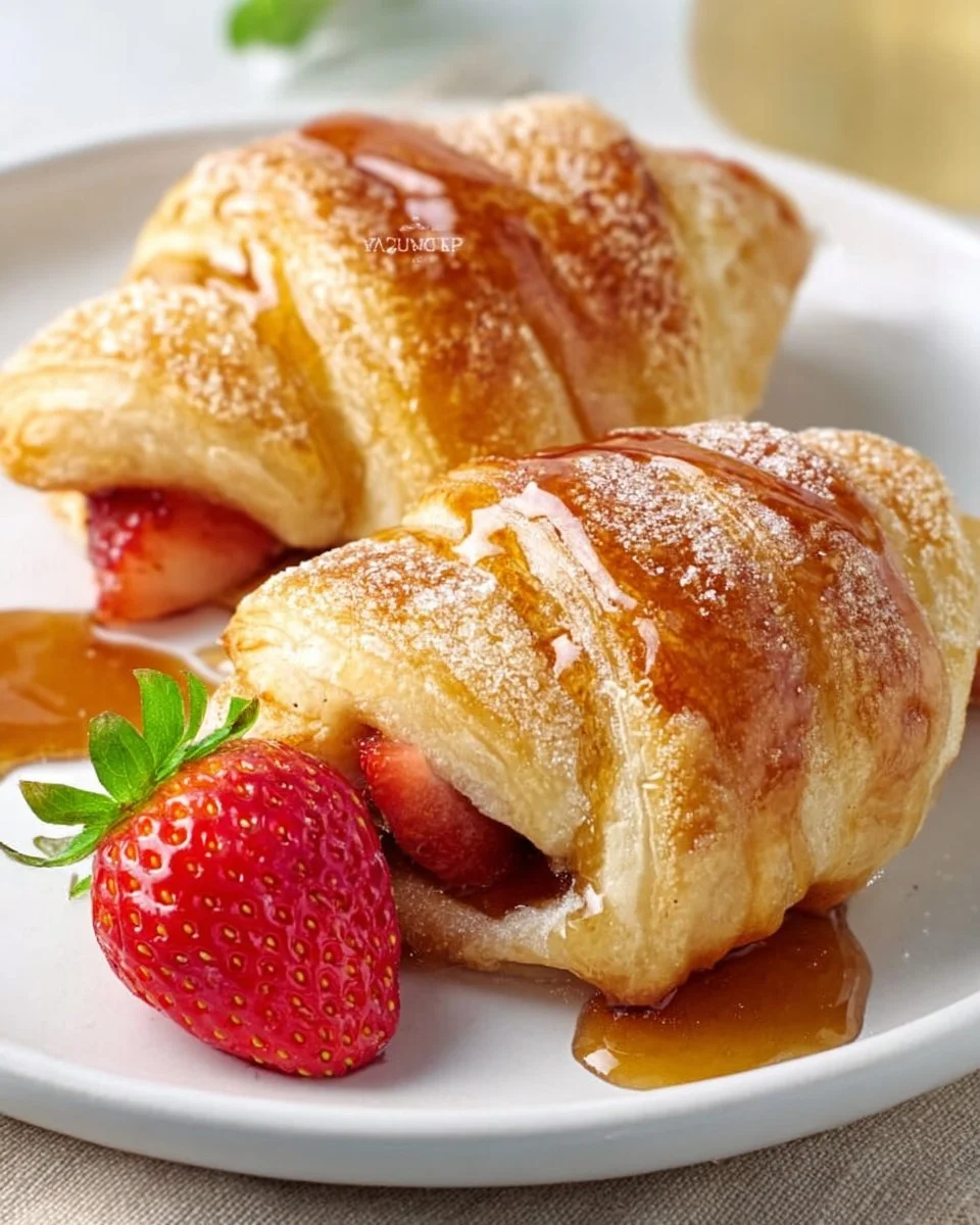 These Strawberry Dumplings are dangerously easy and SO good! 🍓