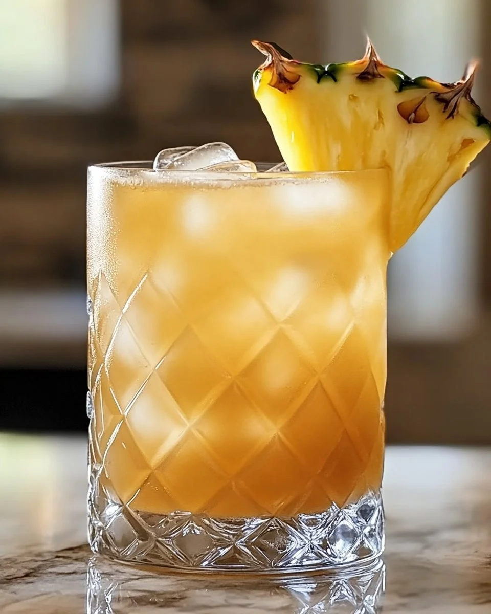 Pineapple Long Island: because normal cocktails are too weak.🍹Recipe in ...